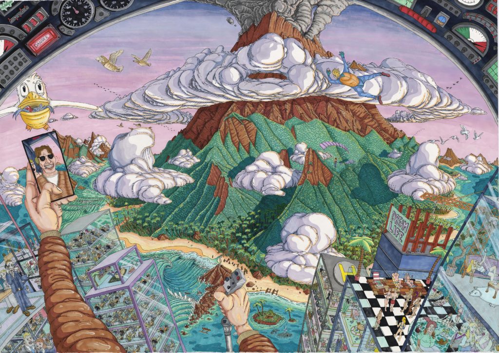 DREAMS Of Utopia Giclee - Guttestreker